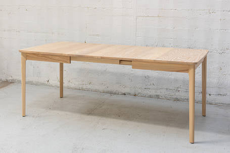 Finn Extension Dining Table NZ – Solid Ash Twin Leaf Table by ...